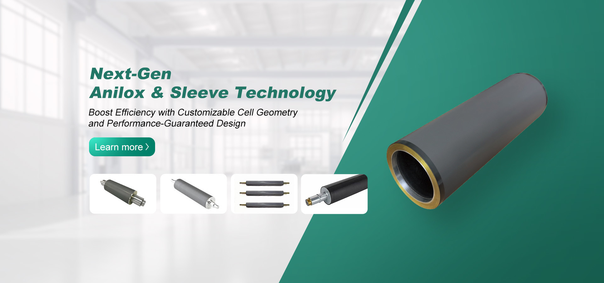 Anilox Sleeve factory - Ceramic Anilox Roller manufacturer from China